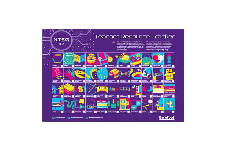 Teacher Resource Tracker Resources Barefoot Computing